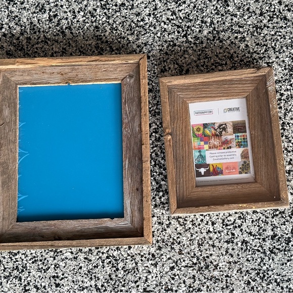Accents | Rustic Wooden Picture Frames Set | Poshmark